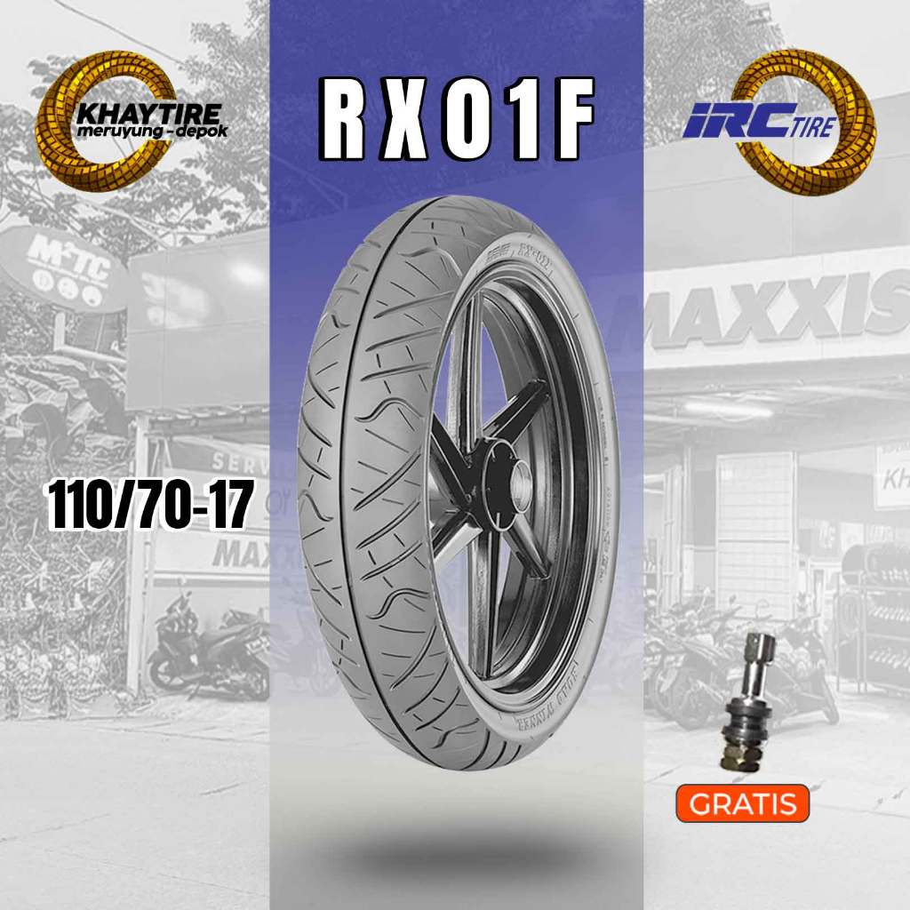 Jual Ban Motor Sport - GTR - MX KING - Supermoto IRC RX-01F 110/70 Ring 17 Tubeless | Shopee ...