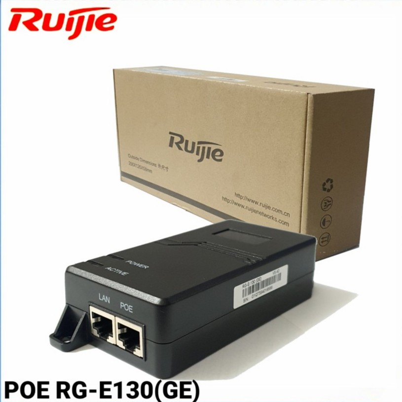 Jual RUIJIE RG-E130 POE Injektor Adaptor -03866 | Shopee Indonesia
