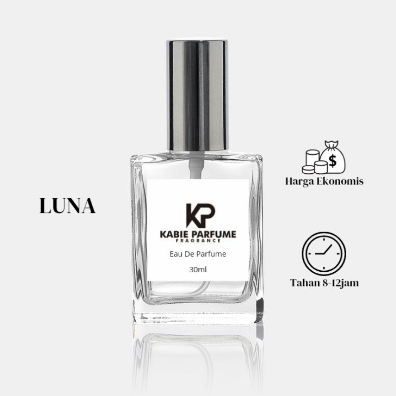 Jual Parfum LUNA Eau De Parfume Wangi Tahan Lama 30ml 50ml+15ml Bonus ...
