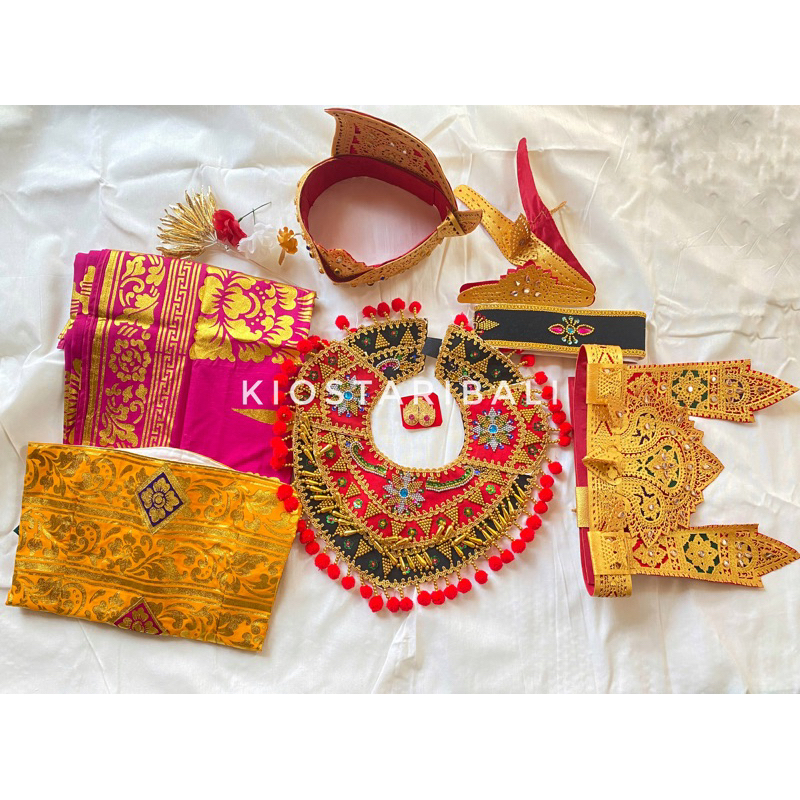Jual Kostum Set Tari Margapati Tari Bali / Tari Panji Semirang / Panji ...