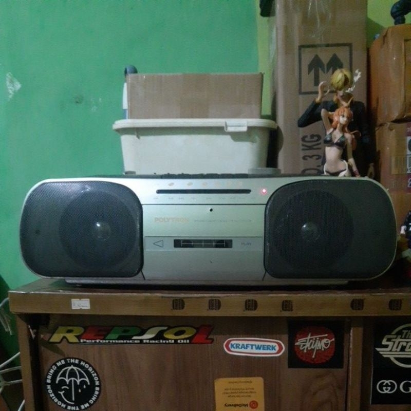 Jual Mini Grand Compo Polytron PSC 123C kesayangan rawatan NORMAL Radio ...