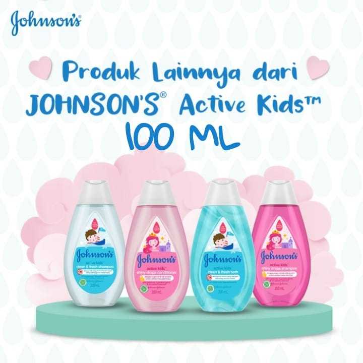 Jual Johnson's active kids soft & smooth shampoo 100ml | Shopee Indonesia