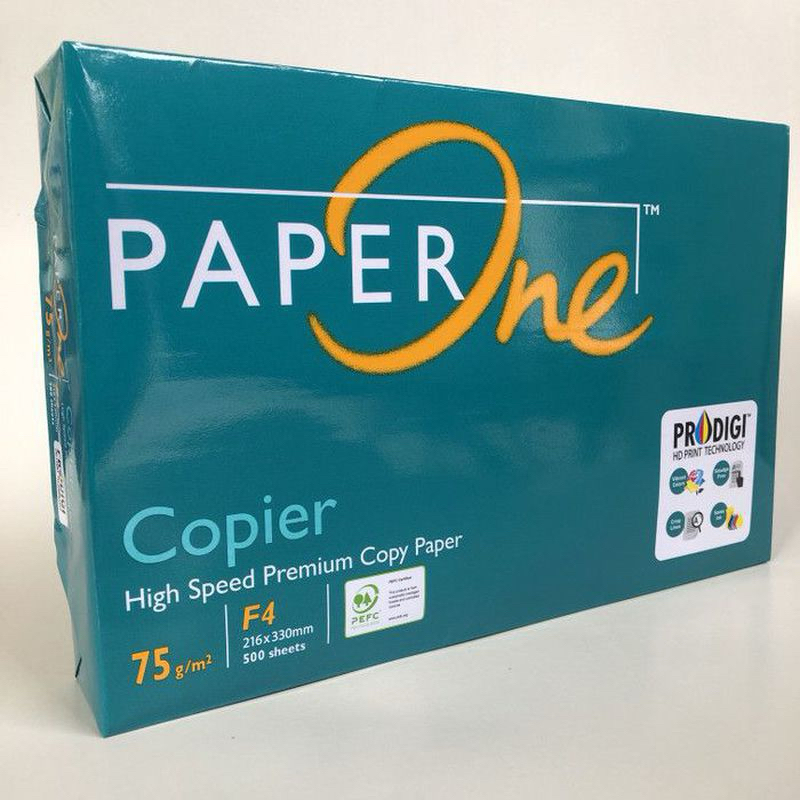 Jual Kertas HVS Folio F4 75 Gsm PAPERONE Isi 1 Rim (500 Lembar ...
