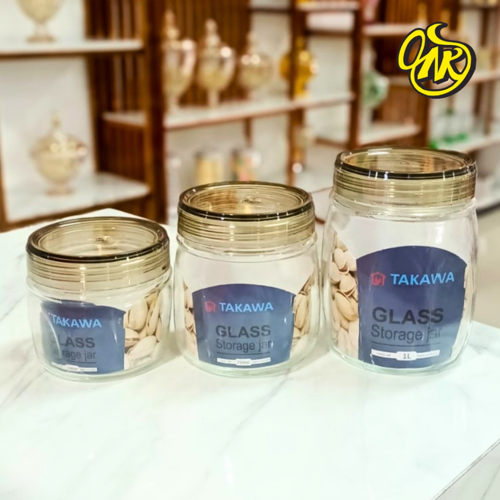 Jual Toples Kaca Takawa LJ 500 ml 750 ml 1000 ml | Shopee Indonesia