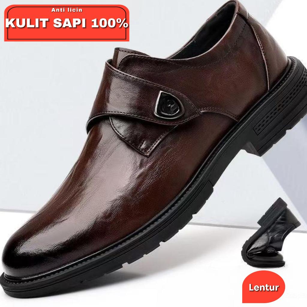 Jual Sepatu Pria Pantofel Sepatu Kerja Model Terbaru Sepatu Slip On ...