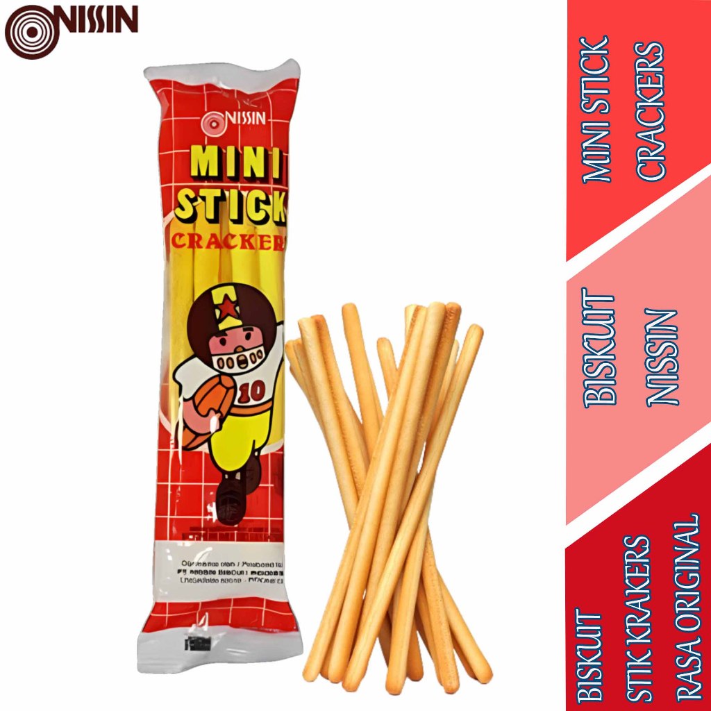Jual Biskuit Stik Rasa Original - Biskuit Nissin - Mini Stick Crackers ...