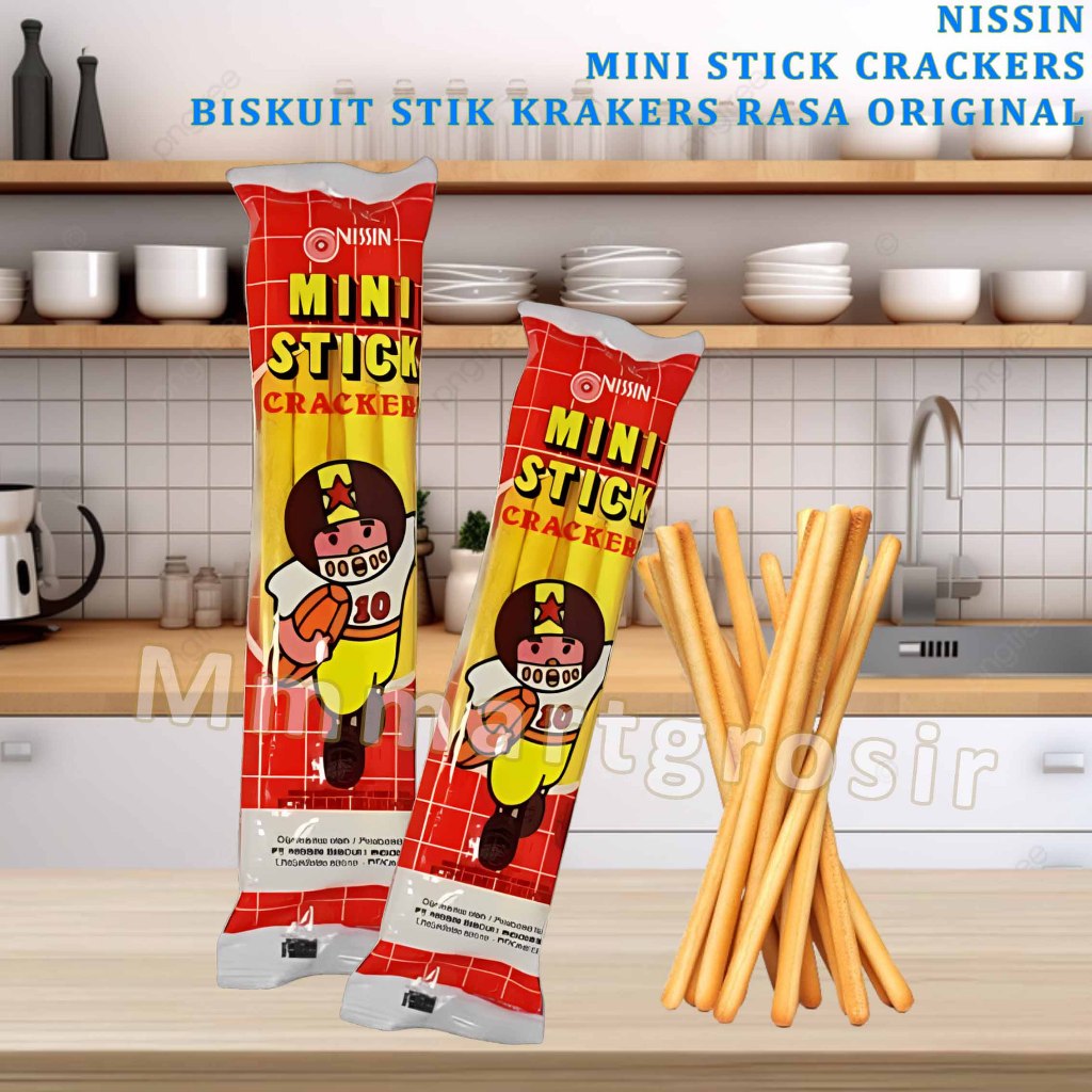Jual Biskuit Nissin / Mini Stick Crackers / Biskuit Stik Rasa Original ...