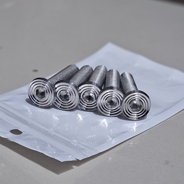 Jual baut L stainless breket kaliper bottom ninja m8 baut 12 panjang 4cm SS 304 Slim (2baut ...