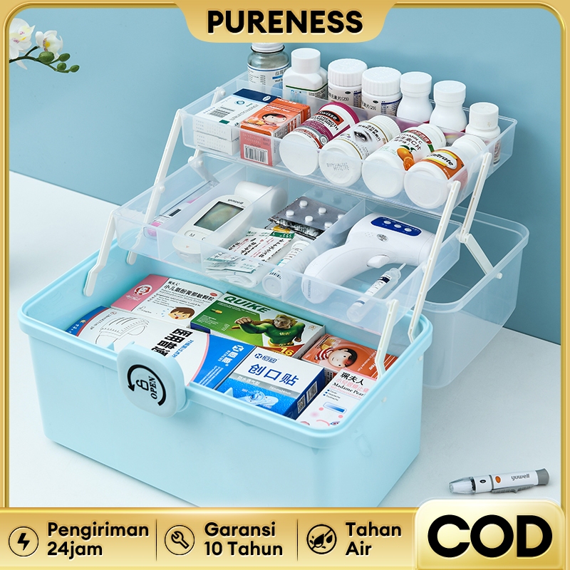 Jual Kotak obat Kotak Pertolongan Pertama Kit Kotak Pengatur Obat ...