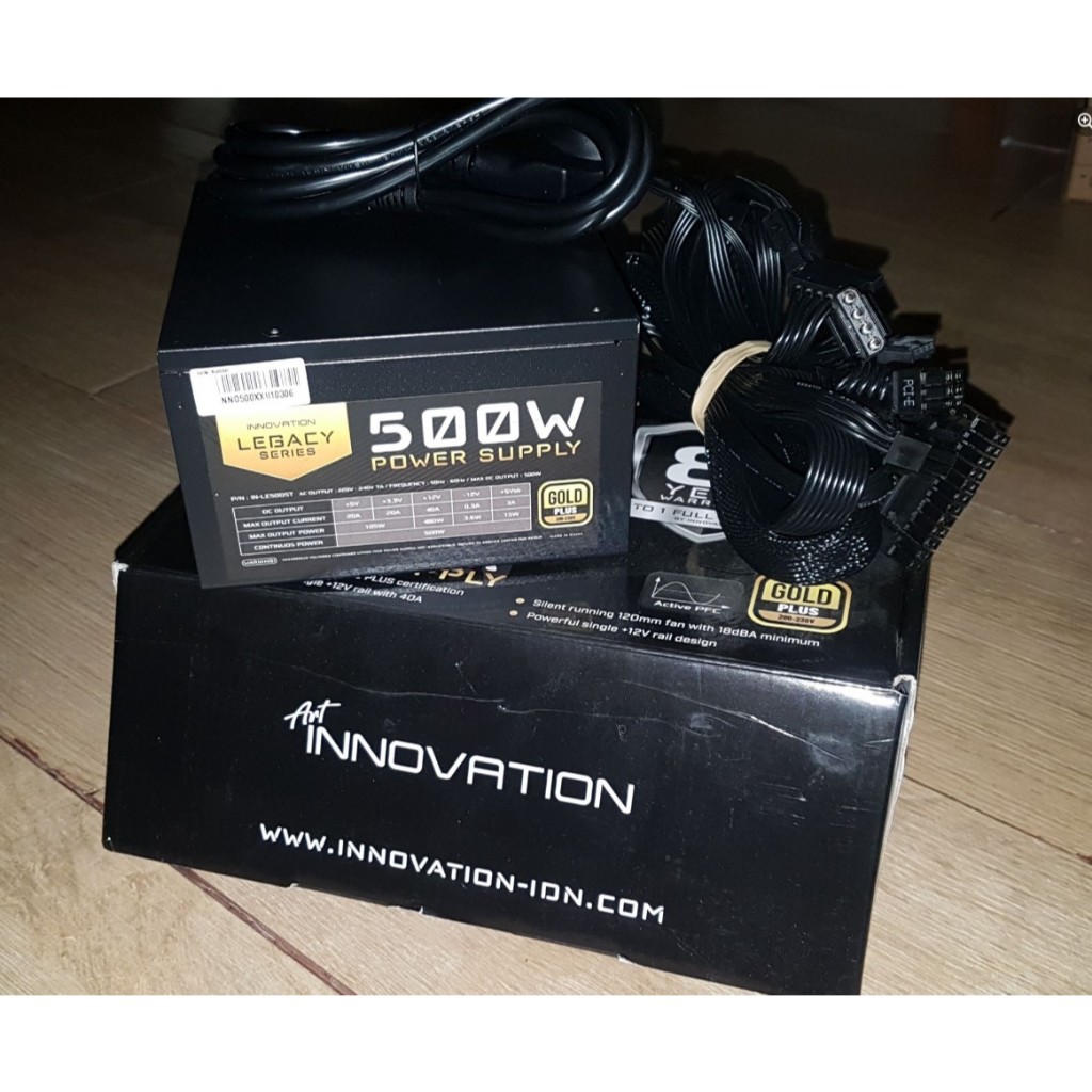 Jual PSU Innovation Legacy Series 500W BEKAS | Shopee Indonesia