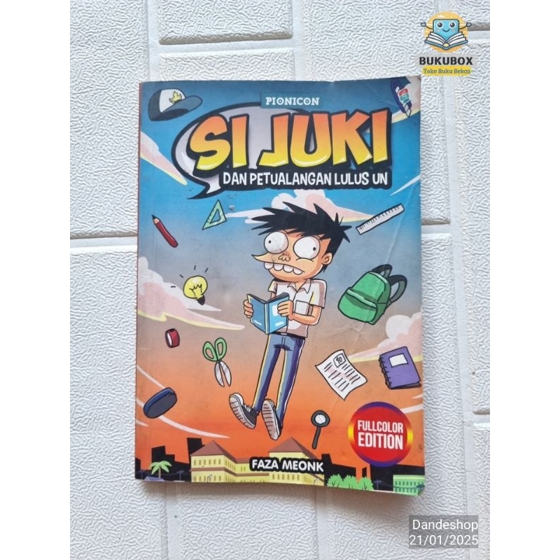 Jual Si Juki Dan Petualangan Lulus UN by Faza Meonk Pionicon Edisi Full ...