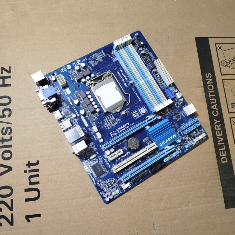 Jual Gigabyte H77 Socket 1155 Gen3 Gen2 | Shopee Indonesia