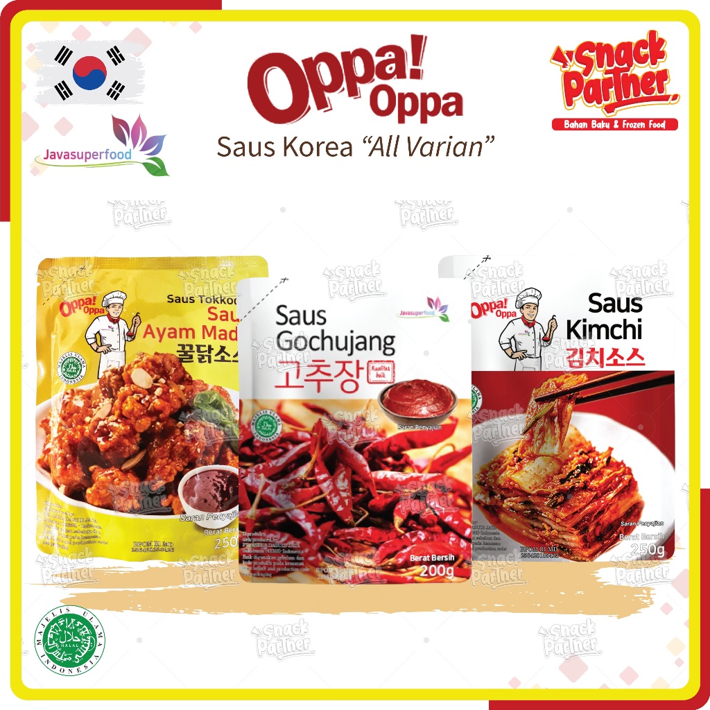 Jual OPPA! OPPA Korean Sauce 200 / 250 GR - Bumbu Honey Chicken / Saus Saos Ayam Goreng Madu ...