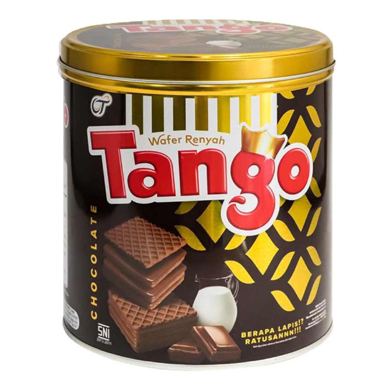 Jual Tango Wafer Chocolate Kaleng 240 gram | Shopee Indonesia