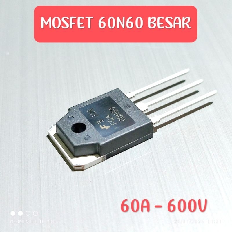 Jual MOSFET FQA60N60 FET MESIN LAS 60N60 60A 600V BESAR | Shopee Indonesia