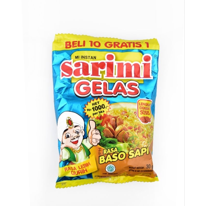 Jual Sarimi Gelas Rasa Baso Sapi 30gr | Shopee Indonesia