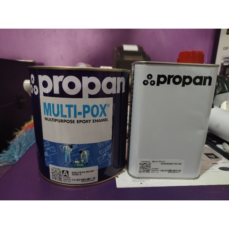 Jual Cat Lantai Epoxy Multipox MX 99 3 Liter Set | Shopee Indonesia