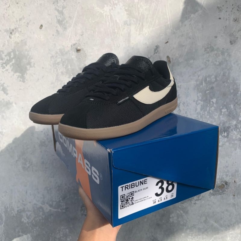 Jual COMPASS TRIBUNE BLACK GUM | Shopee Indonesia
