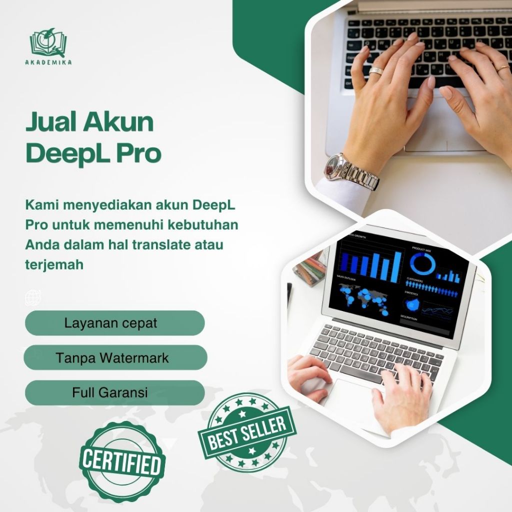 Jual DEEPL Pro Premium 1 Bulan (Software Penerjemah Terbaik) | Shopee ...