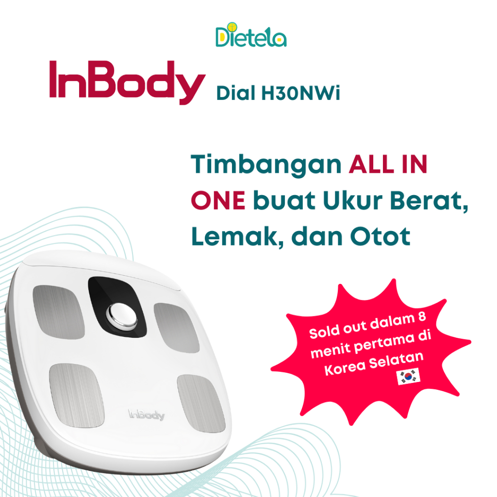 Jual InBody Dial H30 - Whole Body Composition Scale (Timbangan Badan ...