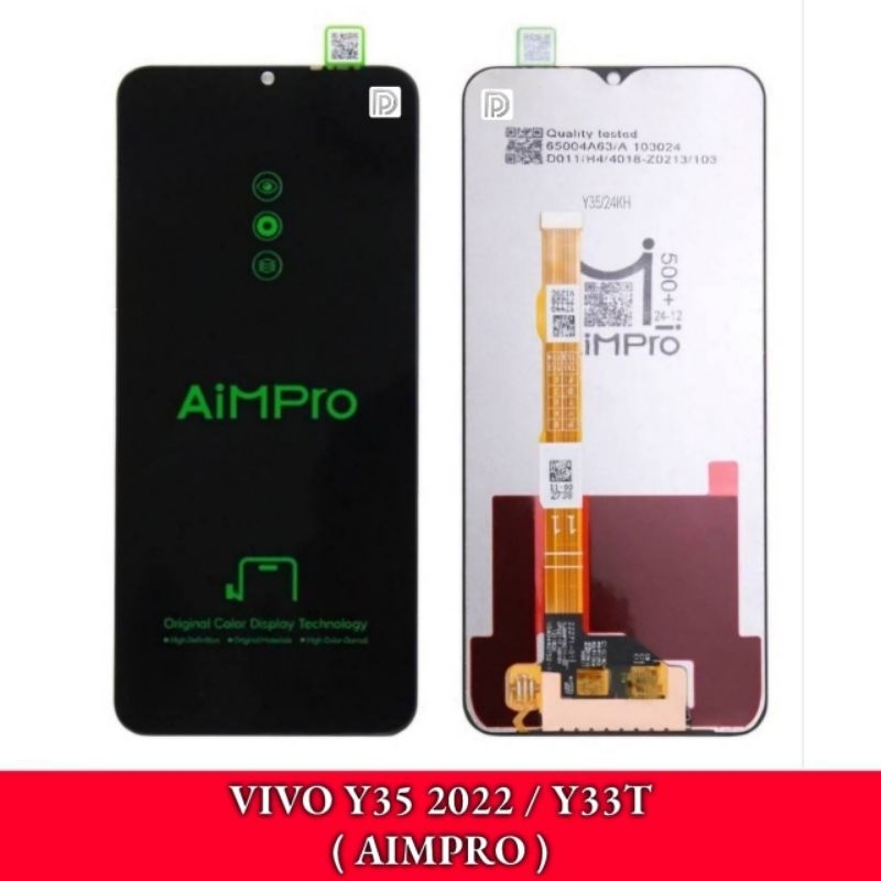 Jual LCD + TOUCHSCREEN AIMPRO VIVO Y35 2022 / Y33T | Shopee Indonesia