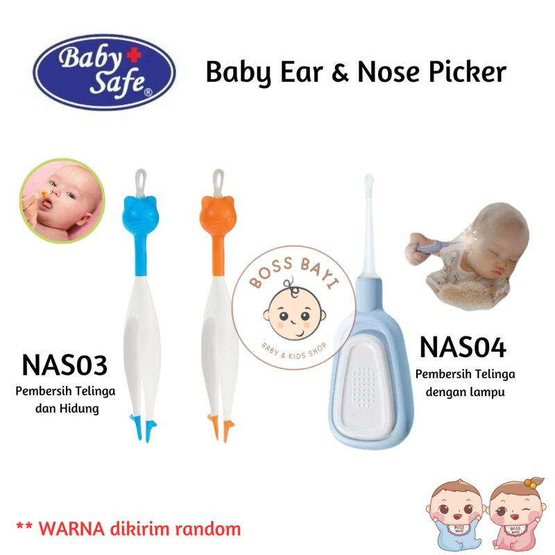 Jual BABY SAFE - Baby Nose & Ear Picker / Alat Pembersih Hidung Telinga ...