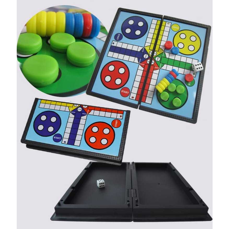 Jual MAGNETIC BOARD GAME/MAINAN PAPAN MAGNET/TIC TAC TOE/LUDO GAME/PEG ...