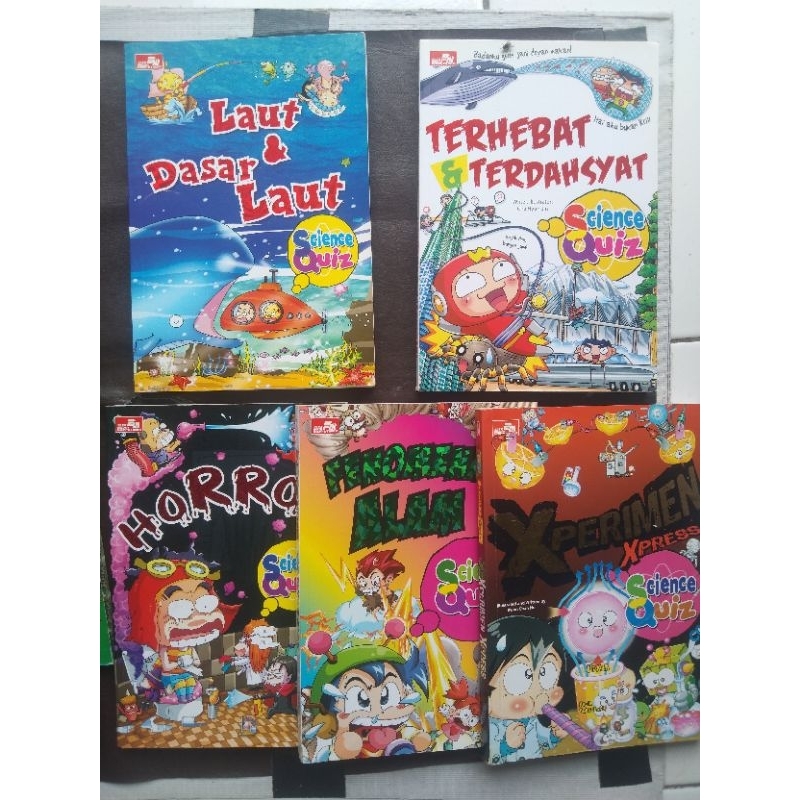Jual Buku Anak Pengetahuan SCIENCE QUIZ XPERIMEN XPRESS, HORROR ...