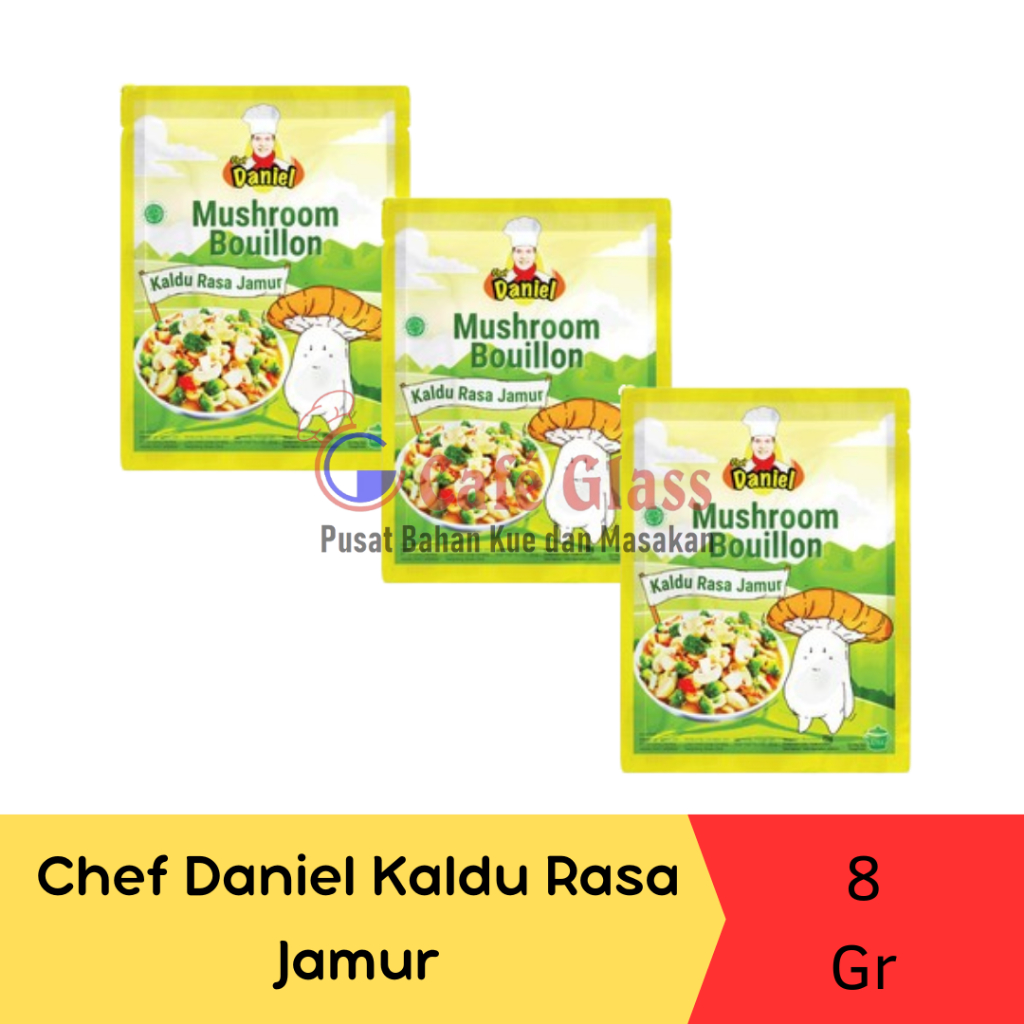Jual Chef Daniel Mushroom Bouillon/Kaldu Rasa Jamur- 8Gr | Shopee Indonesia