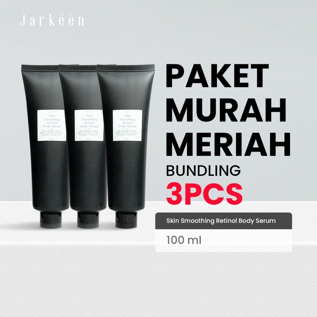 Jual Jarkeen Body Serum Retinol BUNDLING 3 PCS | Shopee Indonesia