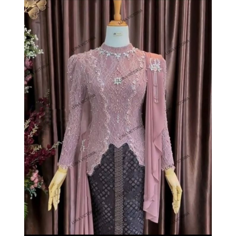 Jual kebaya wisuda kebaya sinden kebaya selendang | Shopee Indonesia