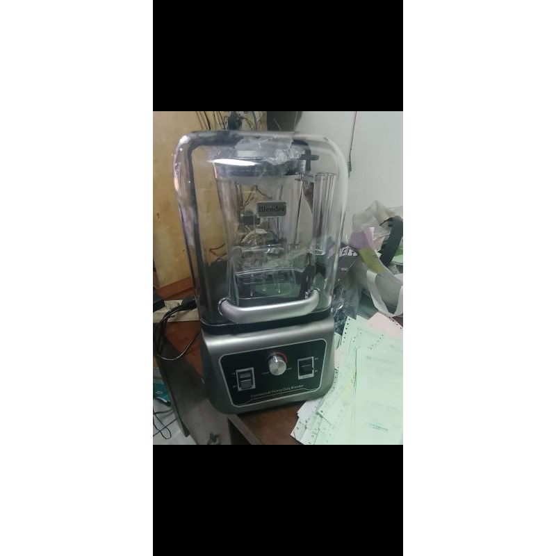 Jual soundproof blender silent blender blender es batu heavy duty ice blenderBL-900CA | Shopee ...