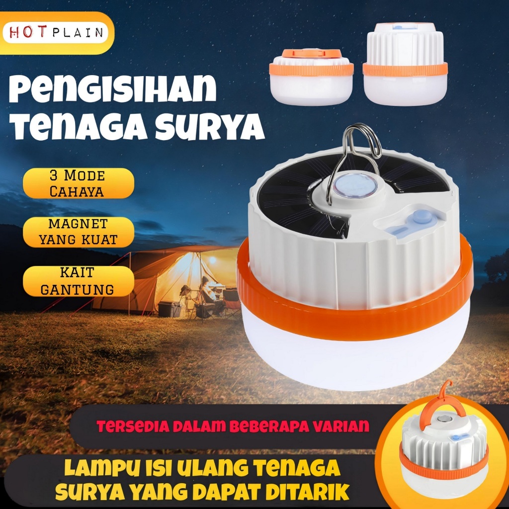 Jual Lampu Emergency Gantung Camping LED 400W & 300W Lamp Lampu Darurat Lampu Taman Q103 ...