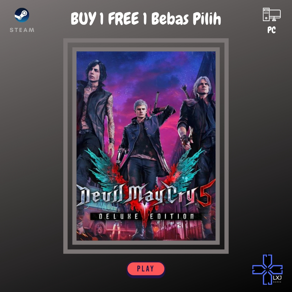 Jual Devil May Cry 5 Deluxe Edition + Virgil PC Original | Shopee Indonesia