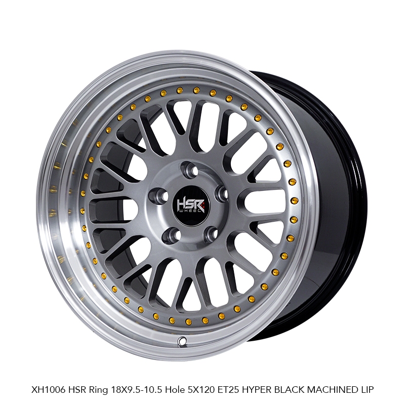 Jual Velg Celong Mobil BMW Ring 18 Tapak Lebar 9,5/10,5 Velg Racing JDM HSR XH1006 | Shopee ...