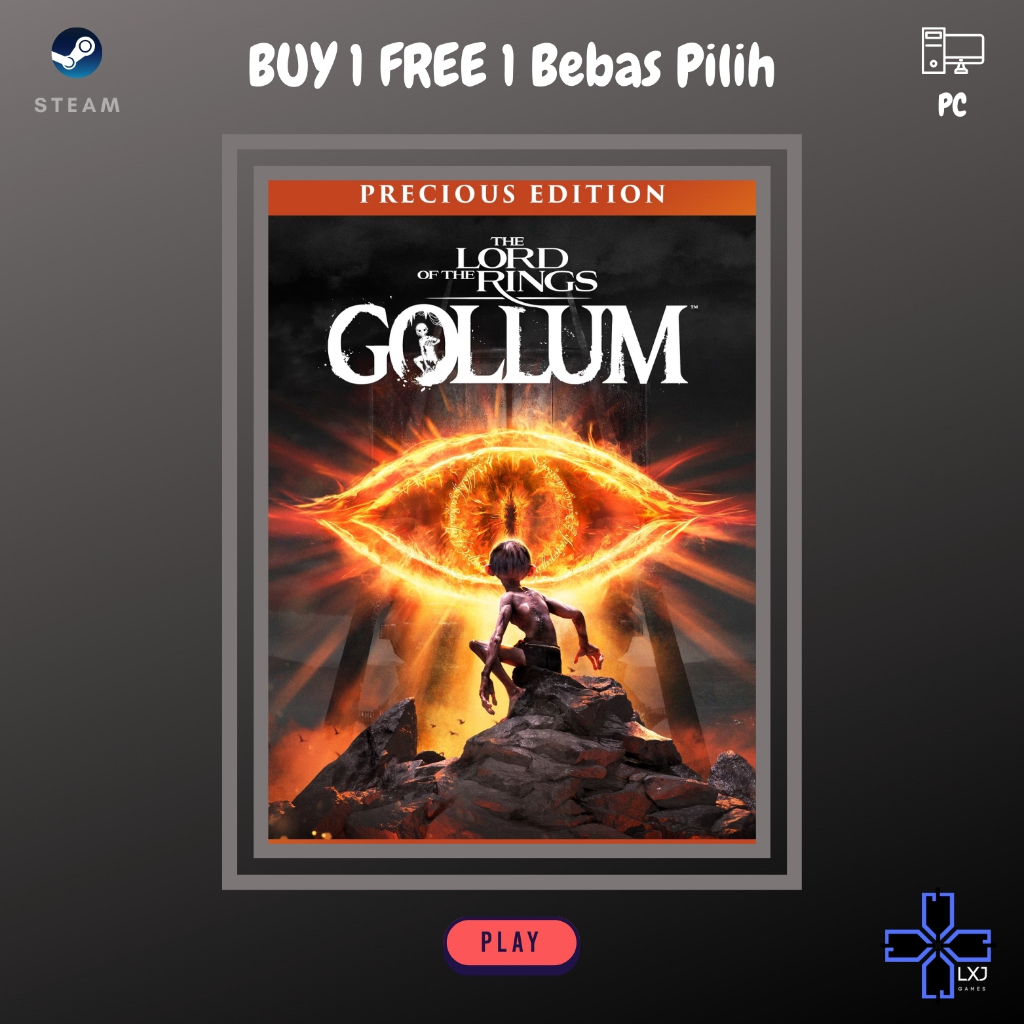 Jual The Lord of the Rings Gollum Precious Edition PC Original | Shopee ...