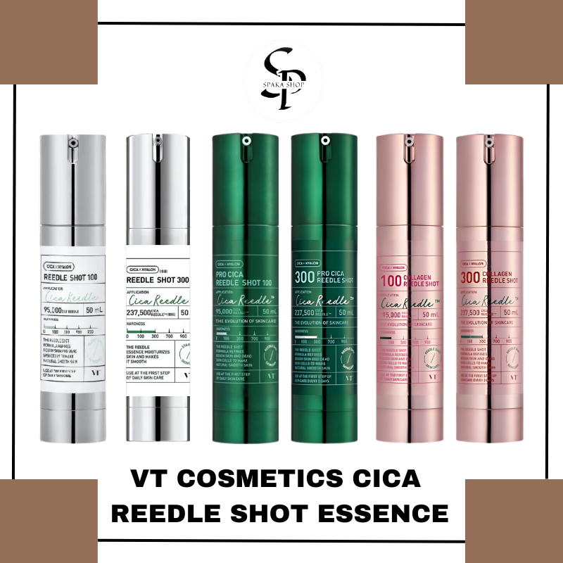 Jual [READY] VT COSMETICS Cica Reedle Shot Essence Pro Cica Collagen Essence Serum 50 100 300 ...