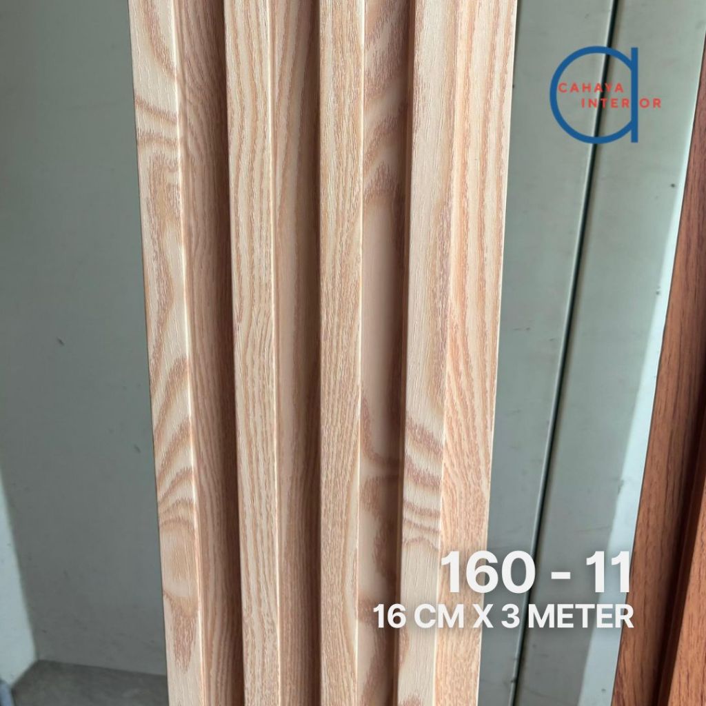 Jual Cahaya Wall Wallpanel WPC Kisi-Kisi Kayu Panel Dinding Woodplank ...