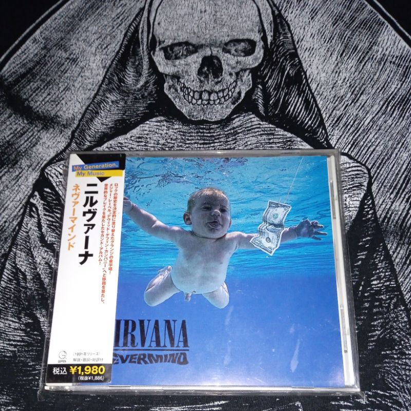 Jual Cd Nirvana - Nevermind Japan Obi | Shopee Indonesia