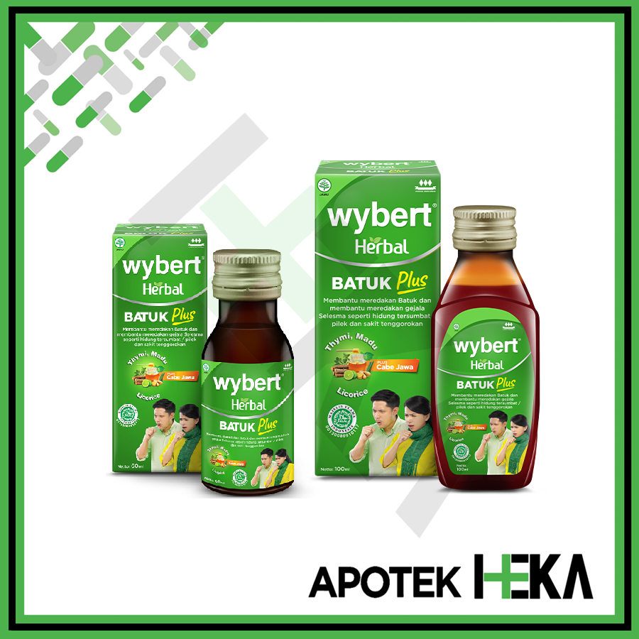 Jual Wybert Herbal Batuk Plus Madu Botol - Obat Batuk Sirup Tenggorokan ...