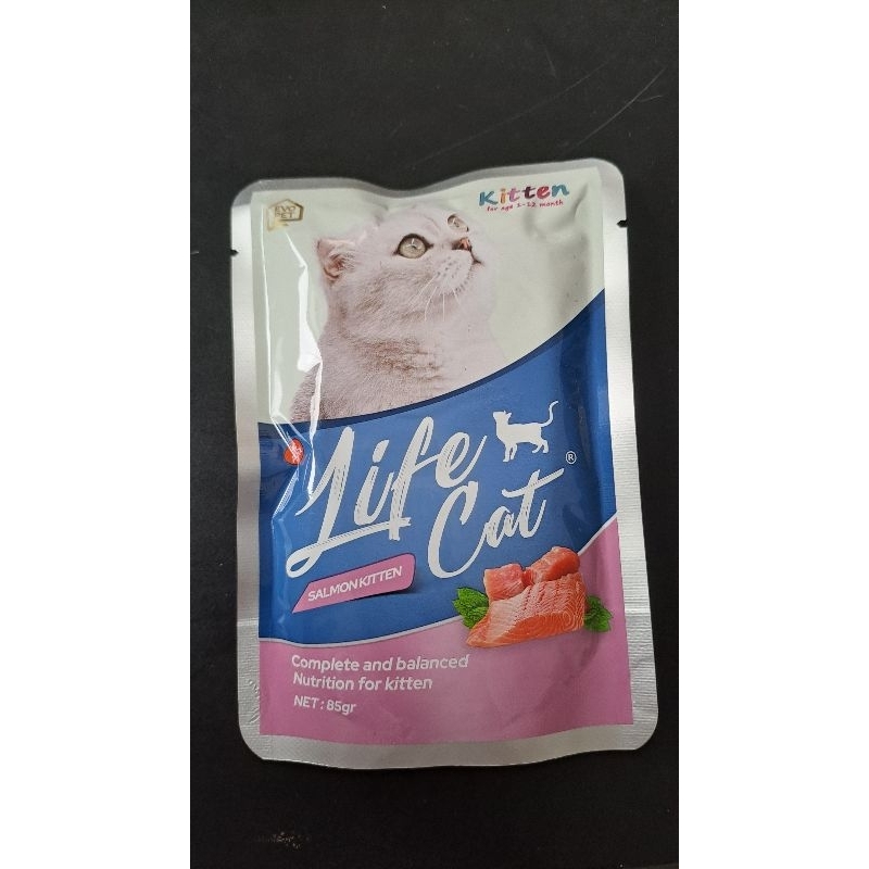Jual Life Cat Sachet Kitten 85 Gr | Shopee Indonesia