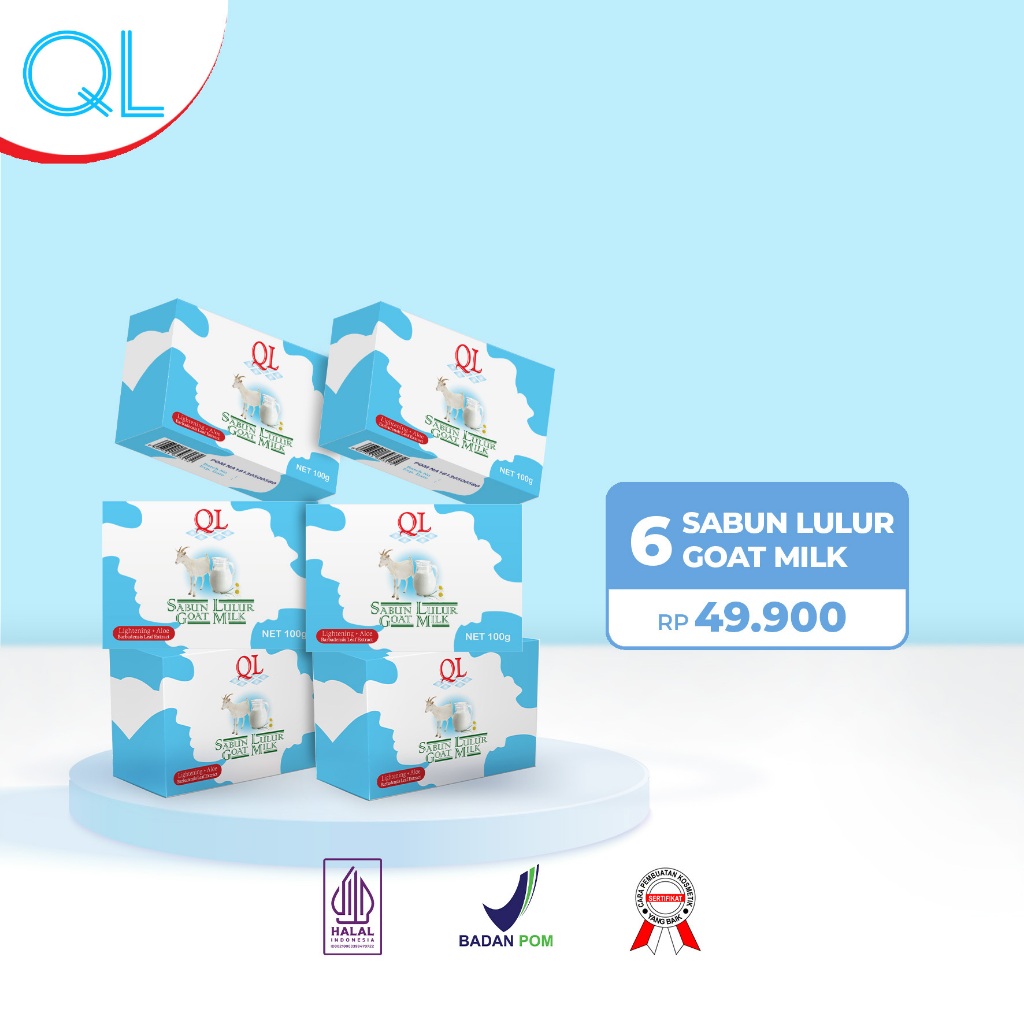 Jual QL Cosmetic - Bundling Sabun Lulur 6 pcs | Shopee Indonesia