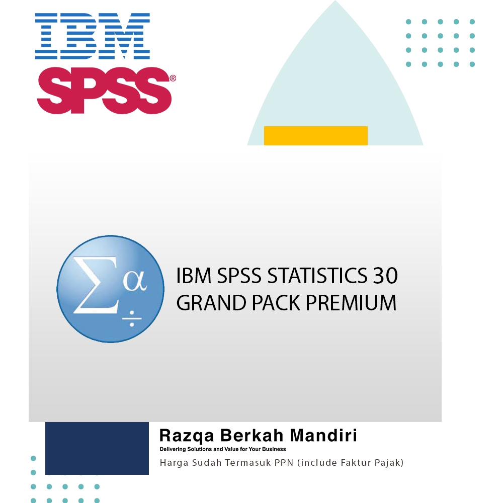 Jual IBM SPSS Statistics Premium 30 Version 1 PC/Mac 1 Key Lifetime | Shopee Indonesia