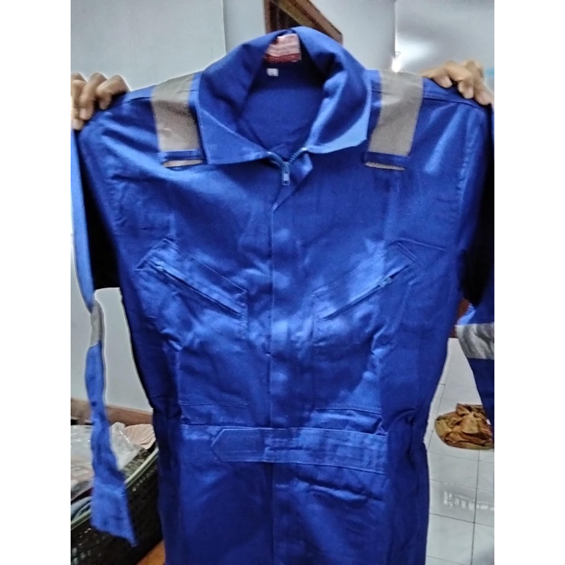 Jual Wearpack Safety Coverall Full 100% Cotton Baju Seragam Kerja ...