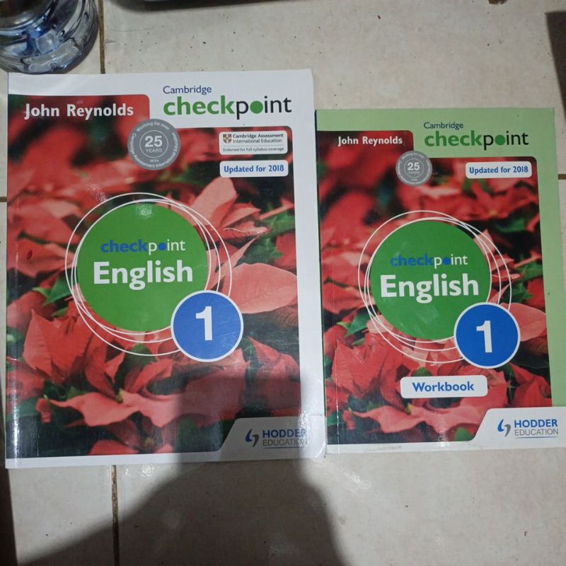 Jual hodder education english ceckpoint 1 workbook & student book ...