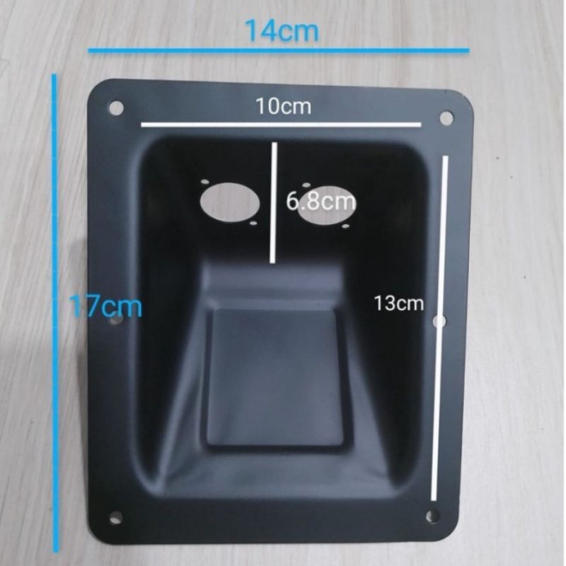 Jual Plat Speakon Cekung Mangkok BESI 17cm X 14cm | Shopee Indonesia