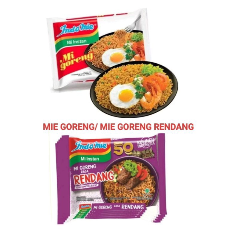 Jual INDOMIE Mie Goreng/ Mie Goreng Rasa Rendang | Shopee Indonesia