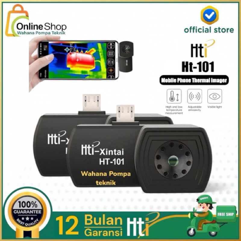 Jual HT-101 Hti Phone Thermal Detection Imager for Android Type C Thermal | Shopee Indonesia