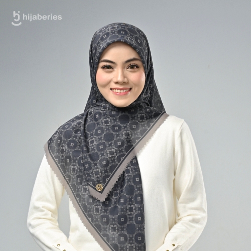 Jual Hijaberies - Emily Digital Motif Series 3 (Black) | Shopee Indonesia