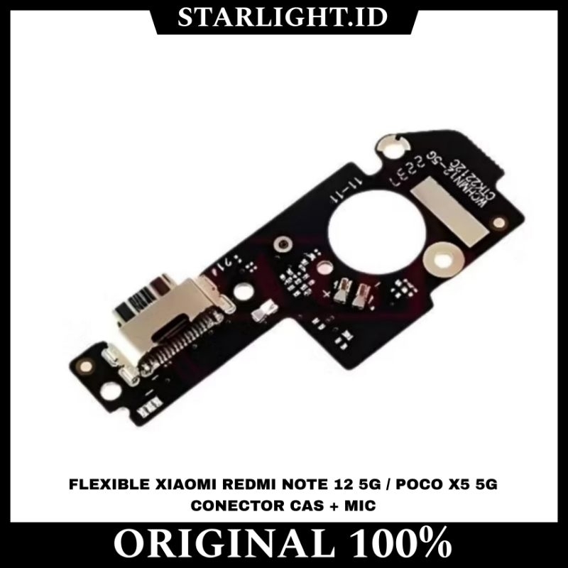 Jual FLEXIBLE FLEKSIBEL BOARD KONEKTOR CONNECTOR CHARGER PAPAN CAS ORI+IC XIAOMI REDMI NOTE 12 ...